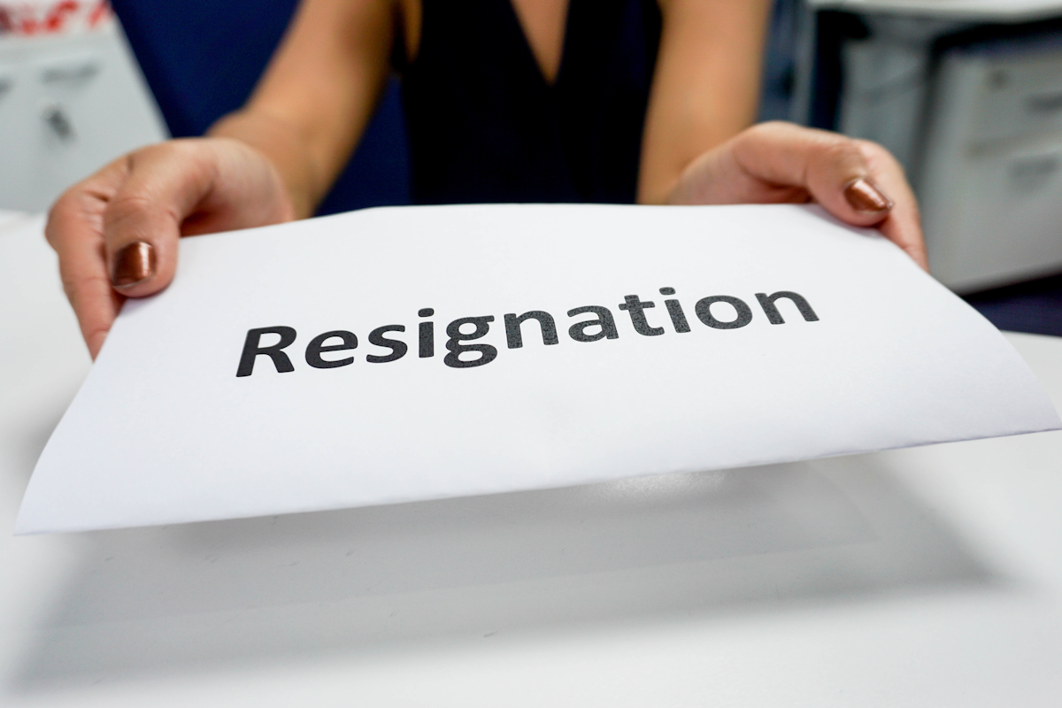 Resignation Logo